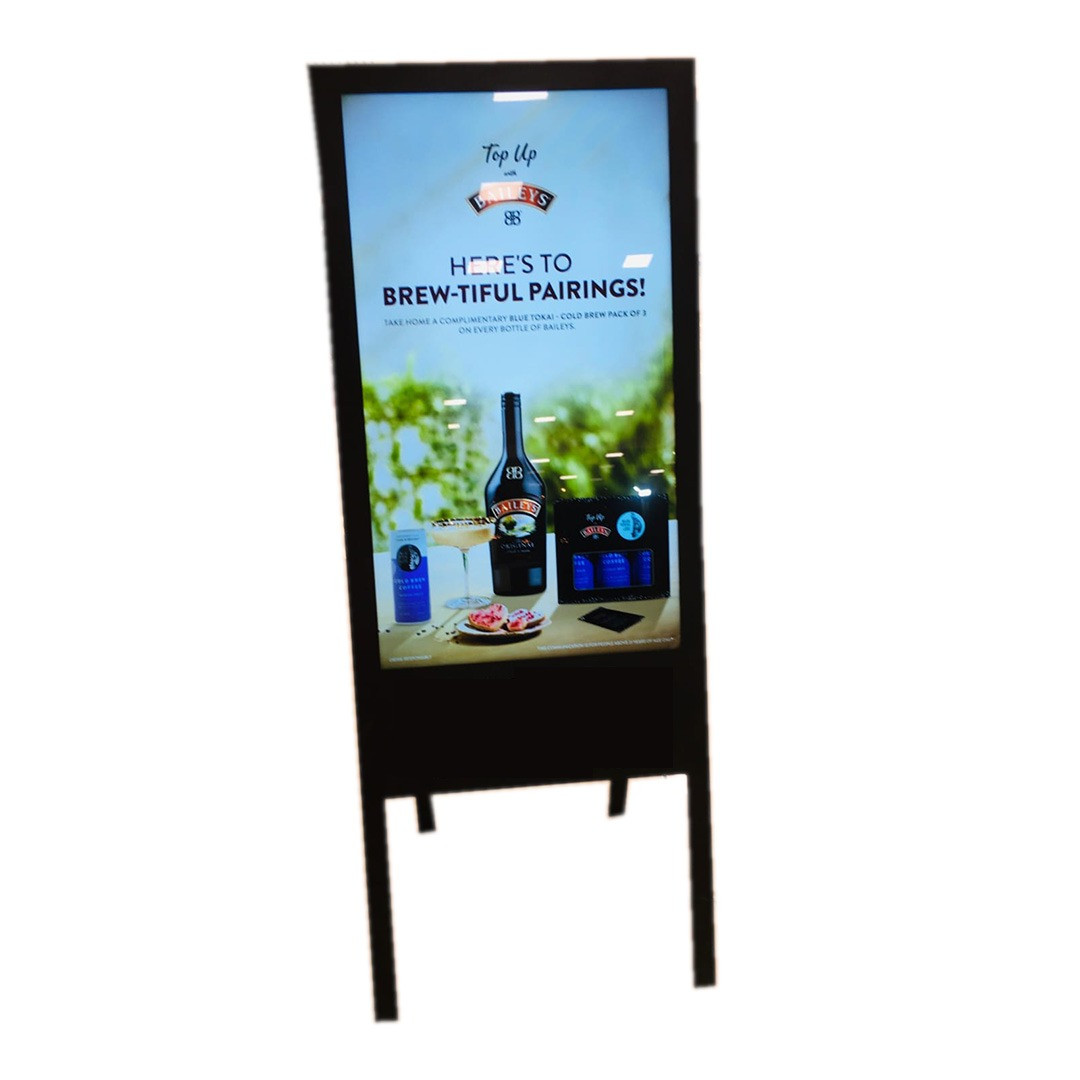 32” A-Type Digital Standee – 4K LED Display, Android, WiFi | 1-Year ...
